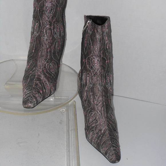 Anne Michelle | Shoes | Anne Michelle Multicolor Midcalf Boots Size M ...